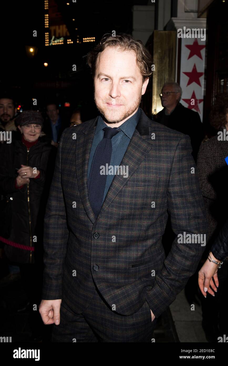 Sam West attends the Travesties press night at the Apollo Theatre ...