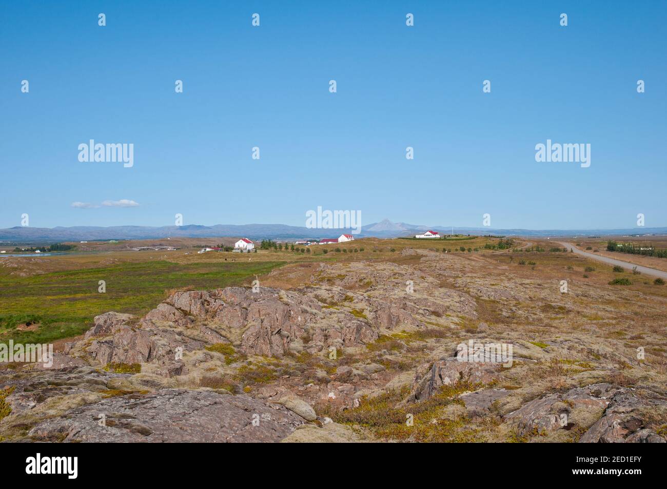 Icelandic landscape in borgarfjordur hi-res stock photography and ...