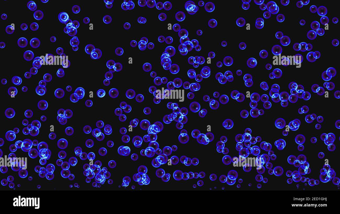 bubble color 3d render, abstract color background Stock Photo - Alamy