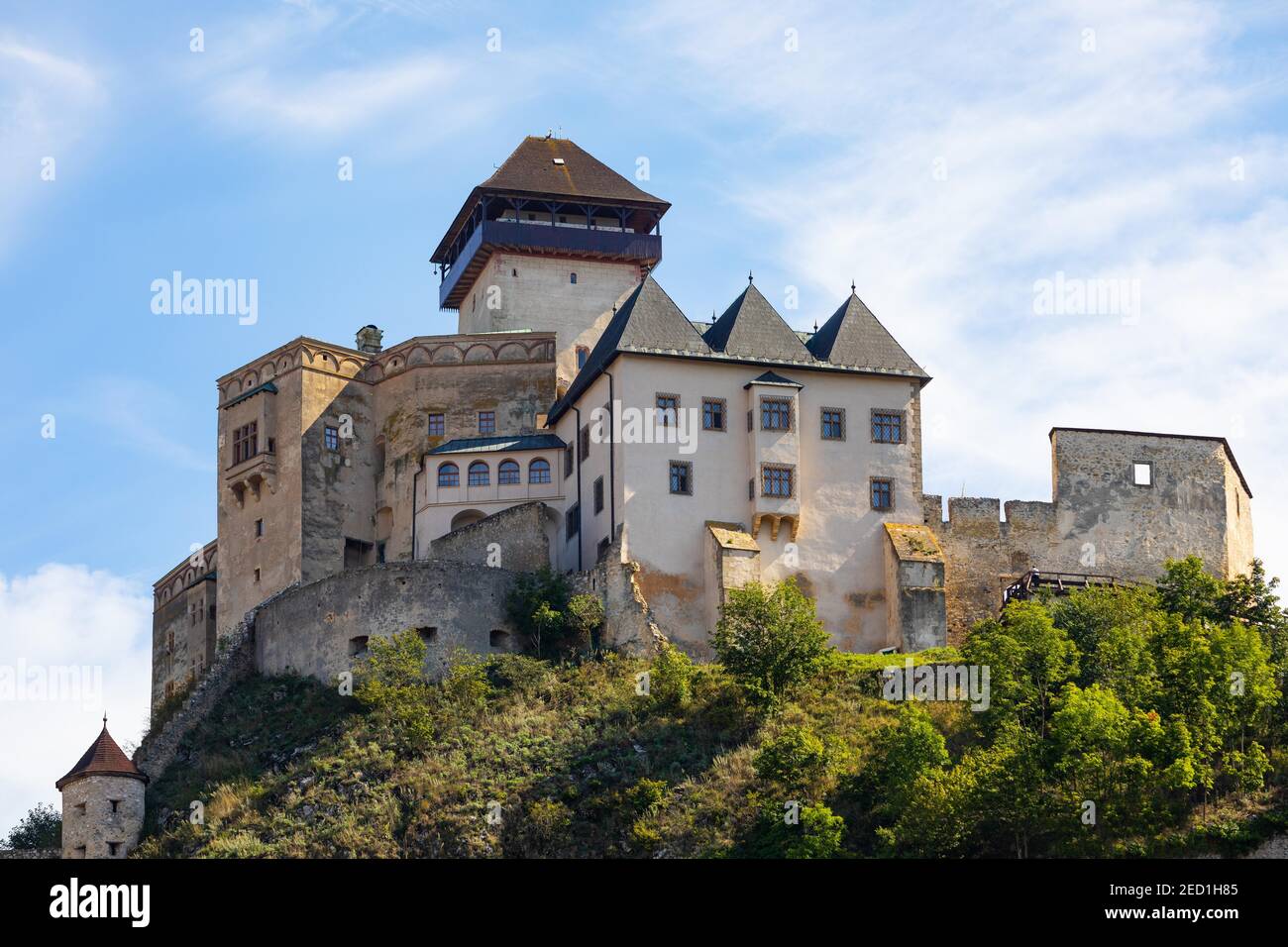 Trencin Castle, Trencin, Slovakia Stock Photo - Alamy
