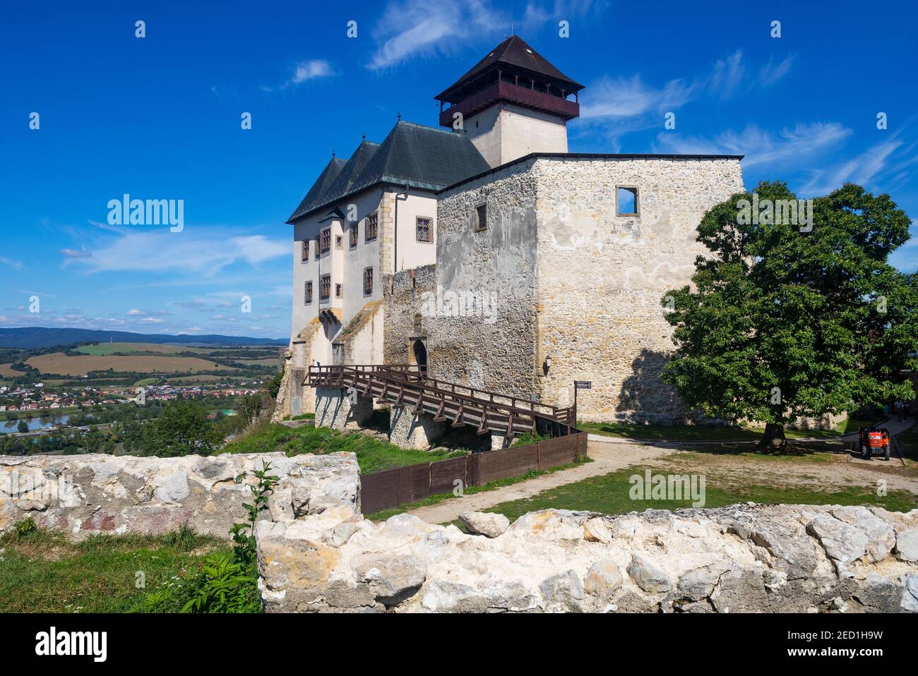 Trencin Castle, Trencin, Slovakia Stock Photo - Alamy