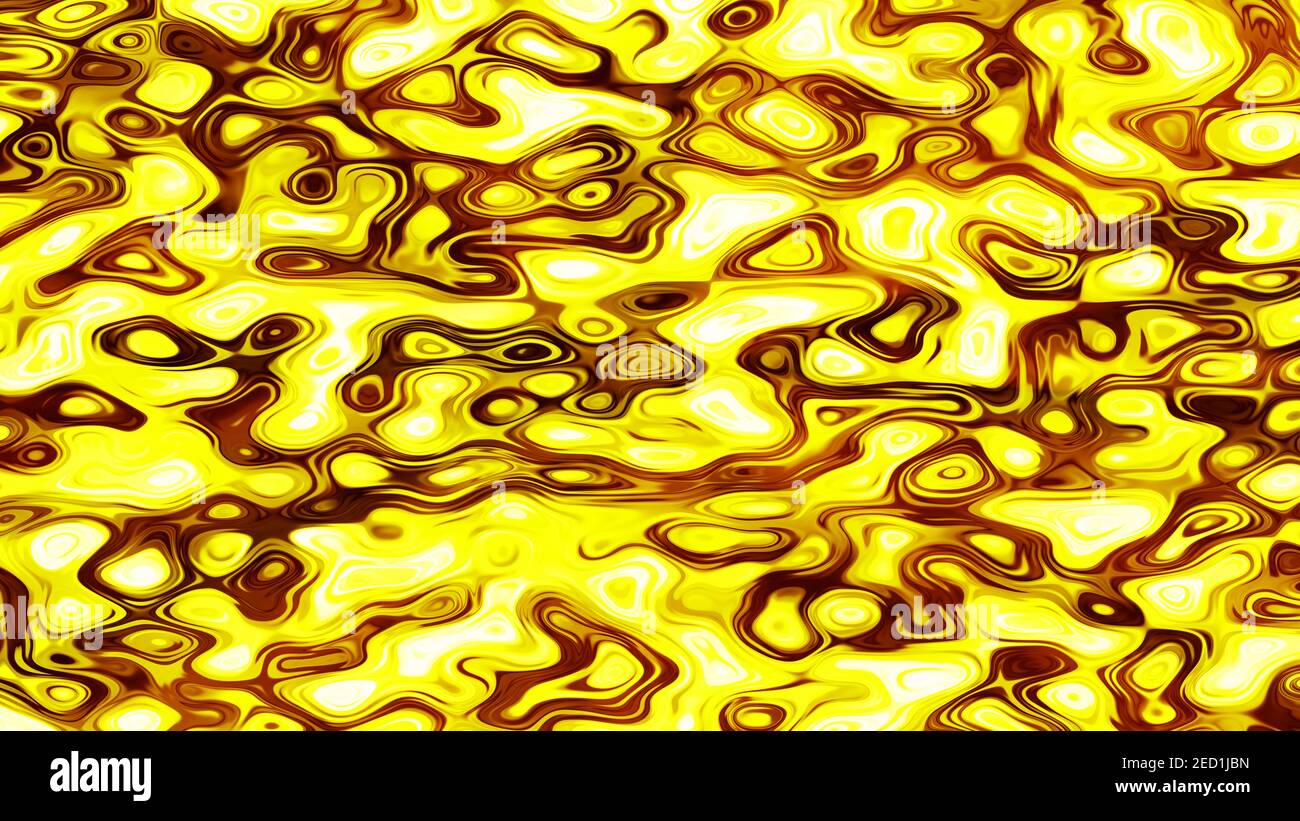 gold ink abstract liquid background texture illustration Stock Photo ...