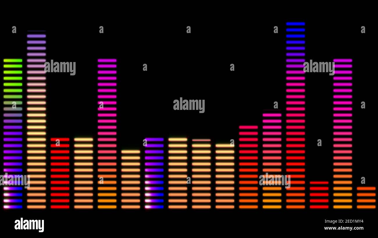 Digital equalizer bar graph, Sound Equalizer Abstract Background ...
