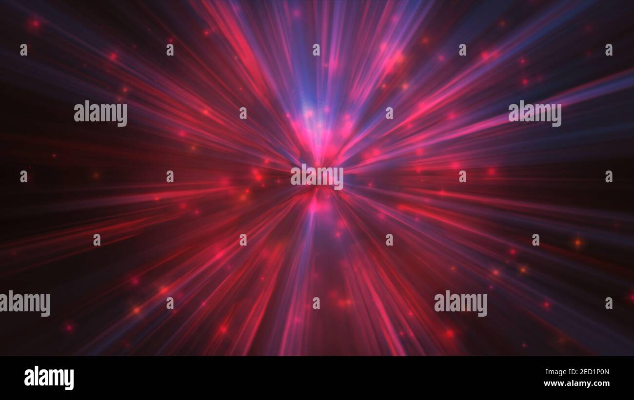 Burst Abstract Explosion Background particle illustration render Stock ...