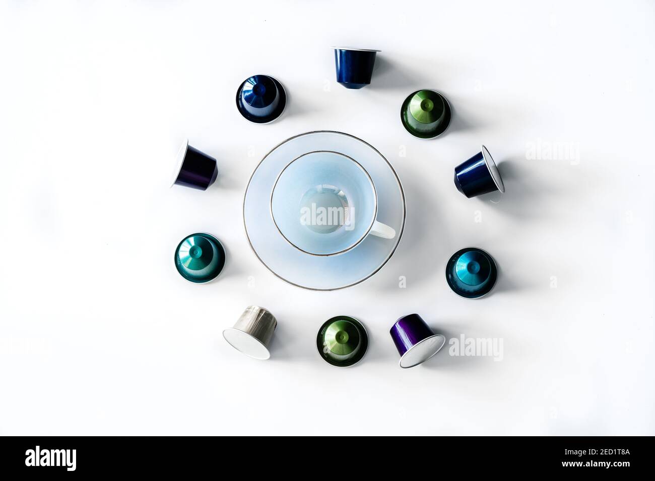 Empty coffee pod hi-res stock photography and images - Alamy