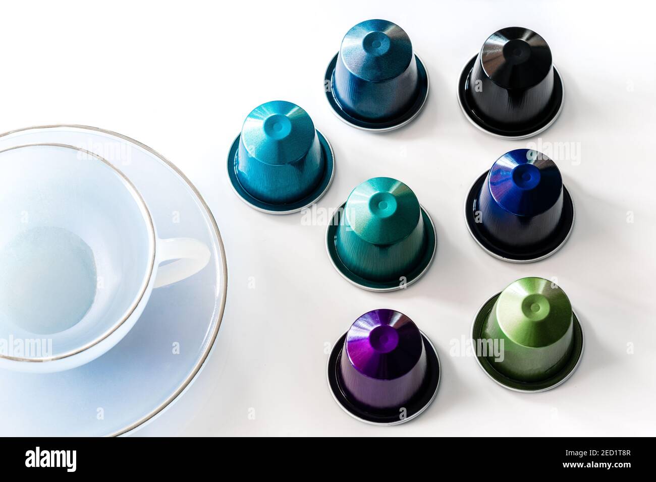 Empty coffee pod hi-res stock photography and images - Alamy