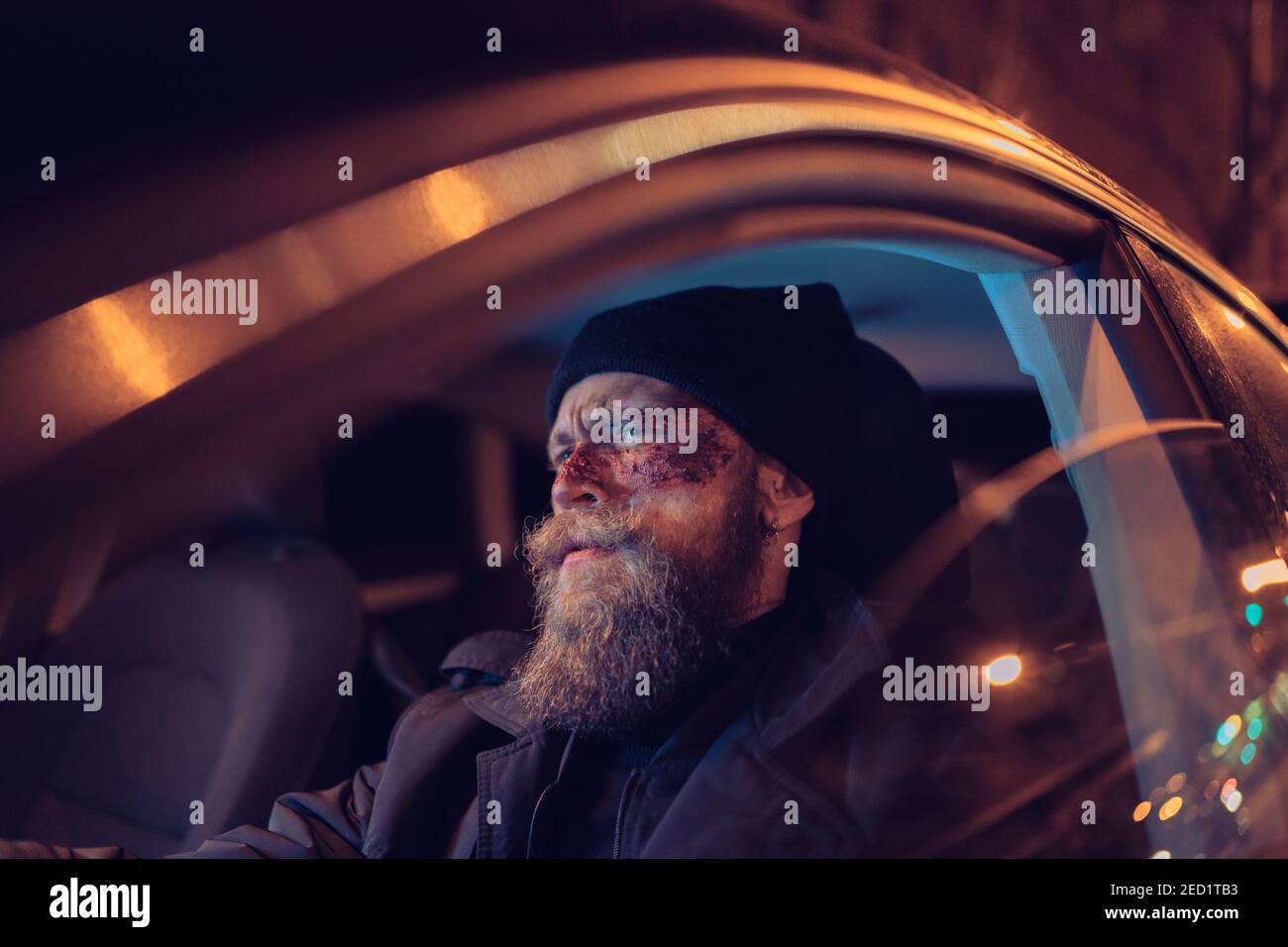 Fashion model male driving hi-res stock photography and images - Alamy