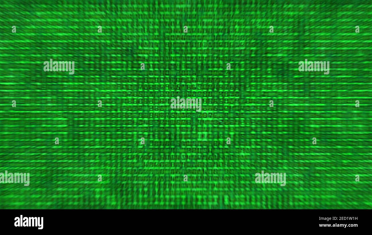 Abstract background, digital data matrix, illustration render Stock ...