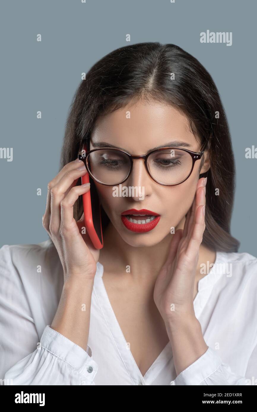 Mouth open talking hi-res stock photography and images - Alamy