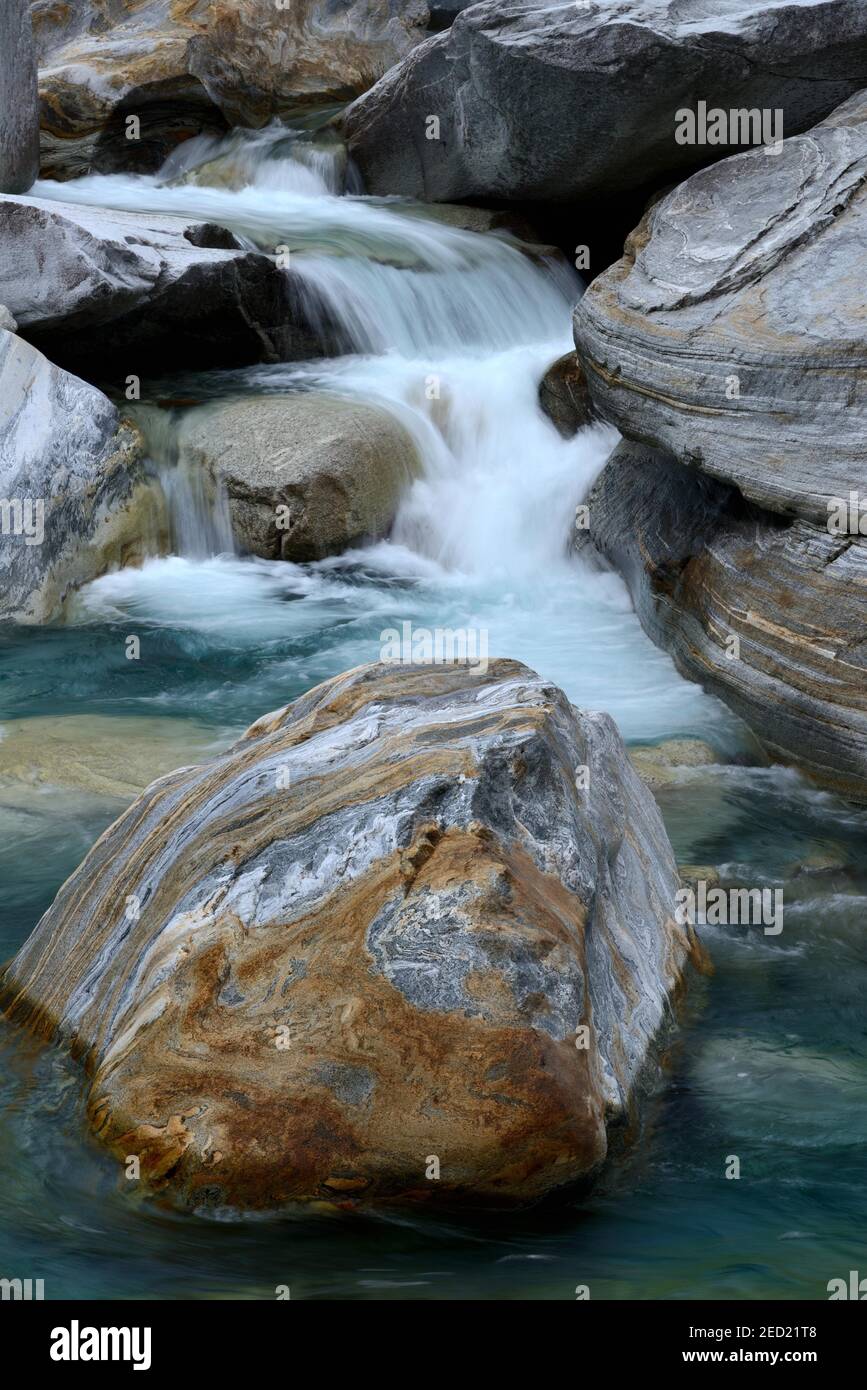 Verzasca River, Valle Verzasca, Ticino, Switzerland Stock Photo - Alamy