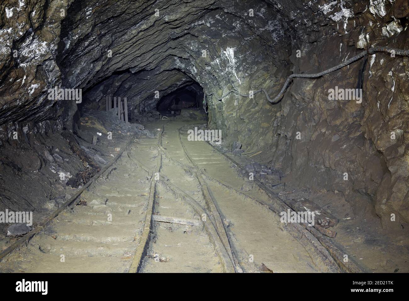 Coal mine, old mine, Lost Place, North Rhine-Westphalia, Germany Stock ...