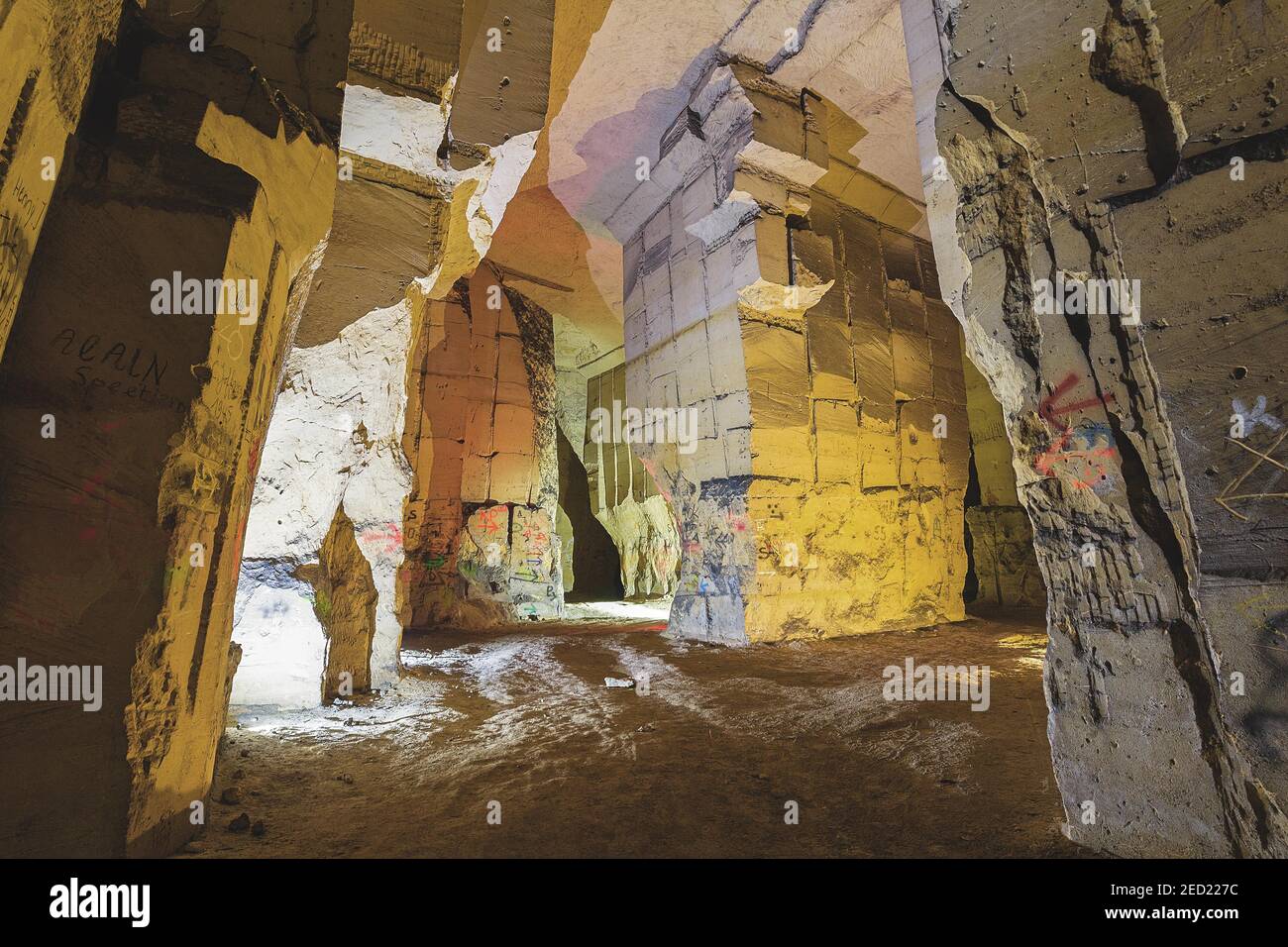 Marl Pits, Lost Place, Belgium Stock Photo - Alamy