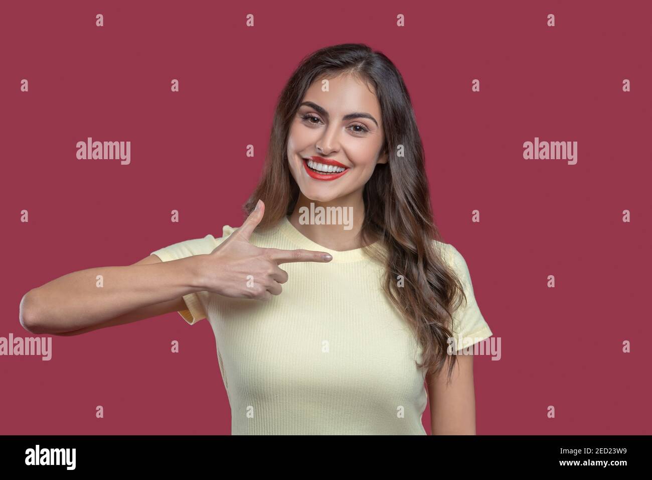 Hand pointing finger left right hi-res stock photography and images - Alamy