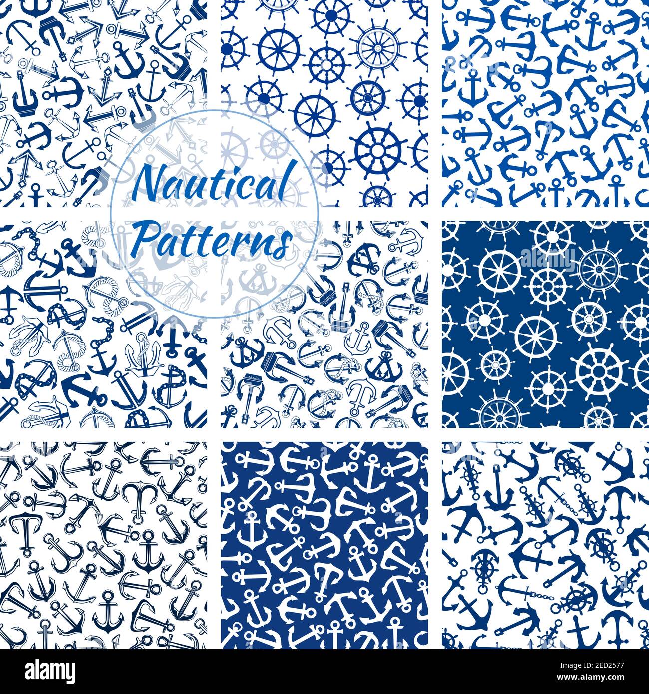 Rope patterns Stock Vector Images - Alamy