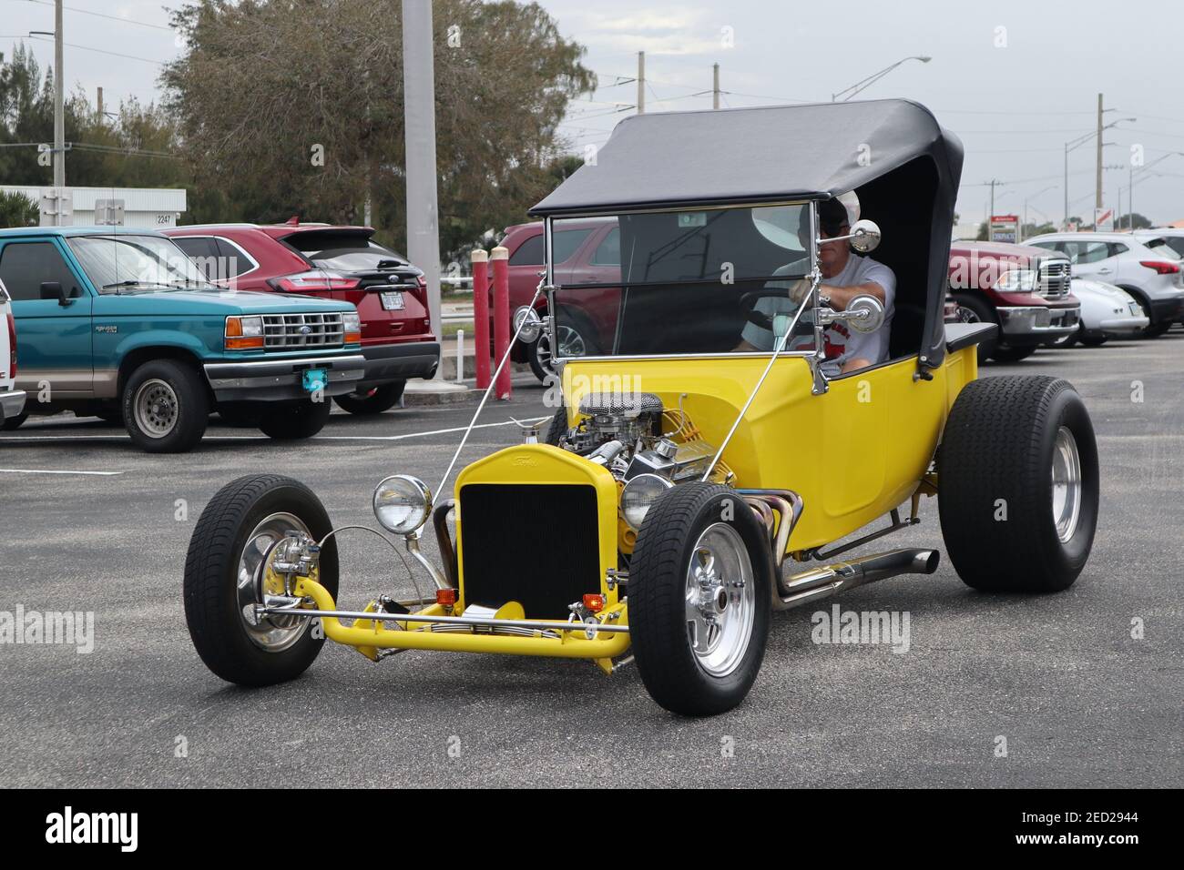 Hot Rod at Ideal Classic Cars Show Stock Photo - Alamy