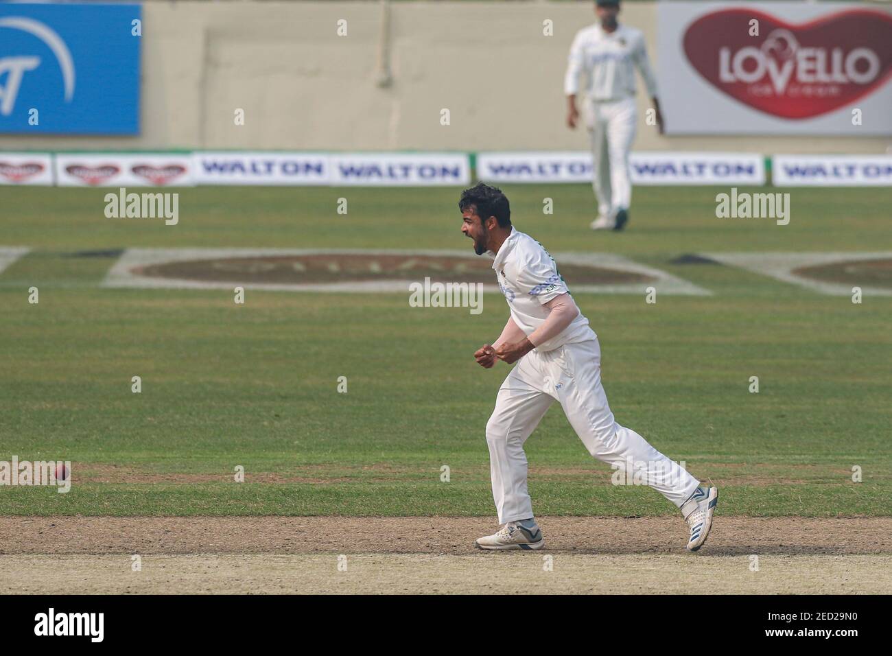 Bangladesh's Abu Jayed celebrates after the dismissal of West Indies ...