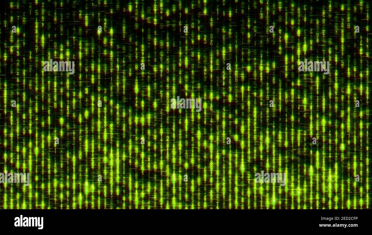 Abstract background, digital data matrix light illustration Stock Photo ...