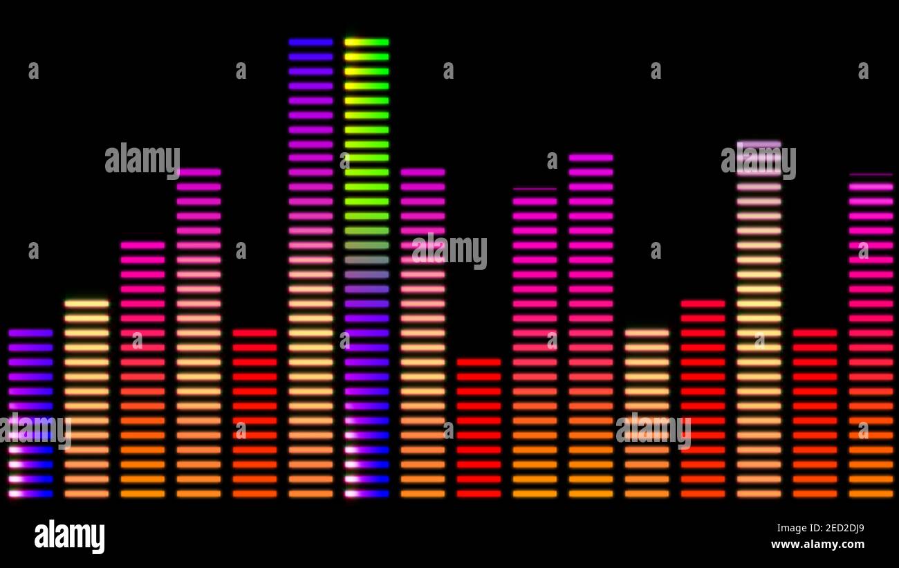 Digital equalizer bar graph, Sound Equalizer Abstract Background ...