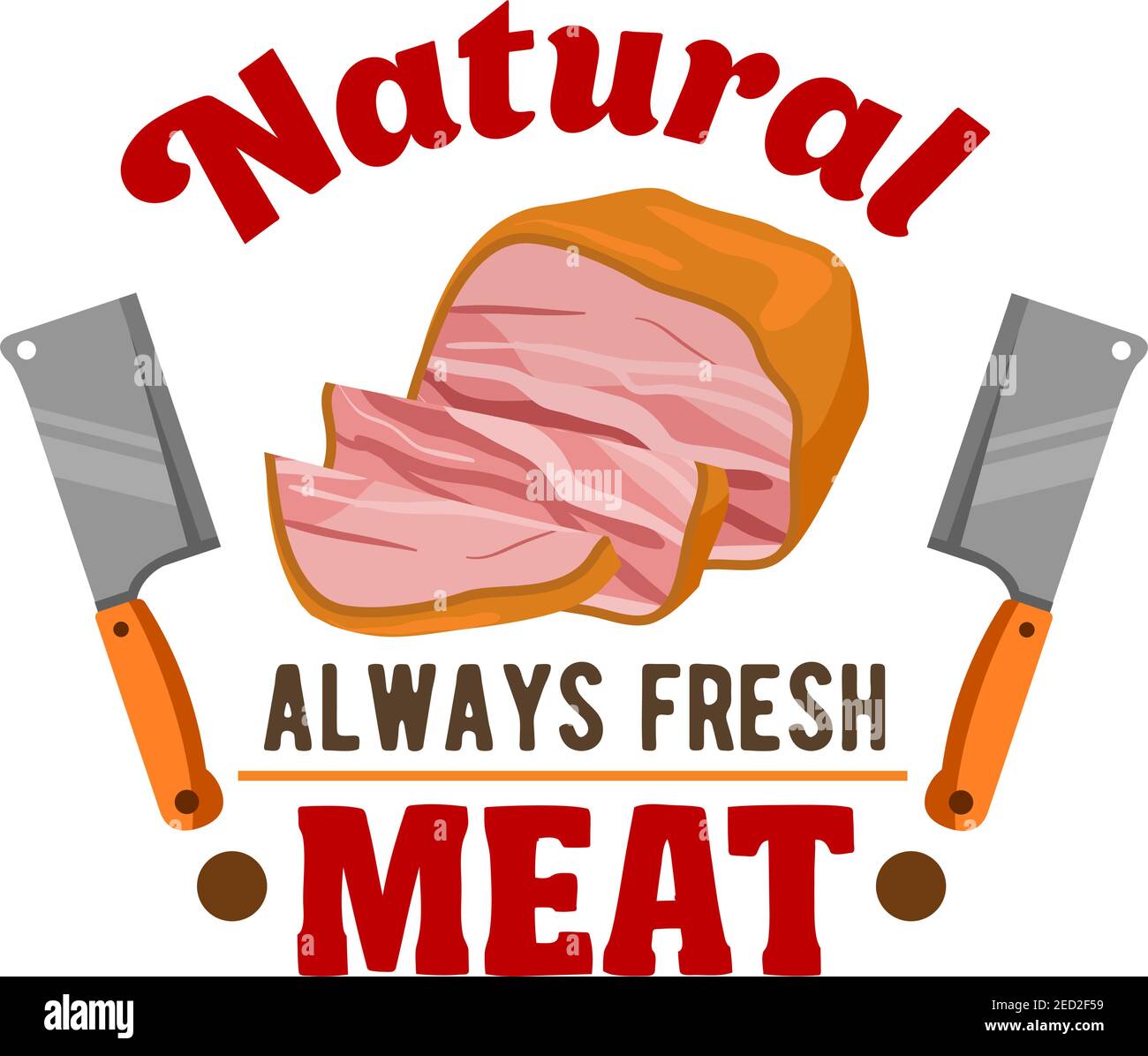 Ham knife Stock Vector Images - Alamy