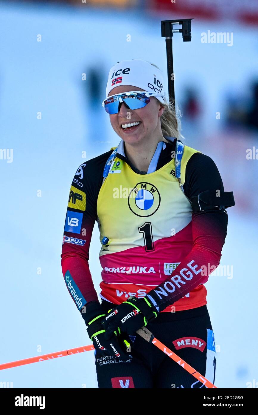 Pokljuka, Slovenia. 14th Feb, 2021. Biathlon: World Championship ...