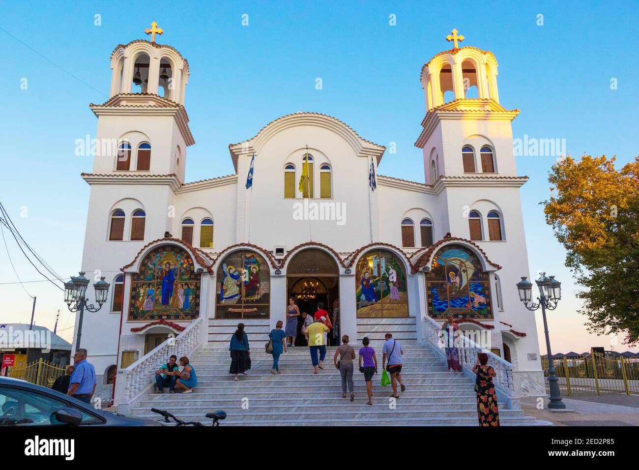 Ιερός Ναός Αγίας Φωτεινής, Παραλία-Greek Orthodox church in Paralia-a ...