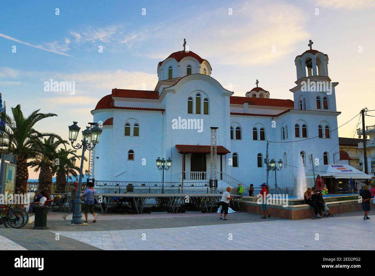 Ιερός Ναός Αγίας Φωτεινής, Παραλία-Greek Orthodox church in Paralia-a ...