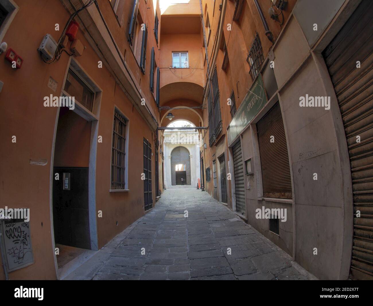 genoa city hall doria palace view Stock Photo - Alamy