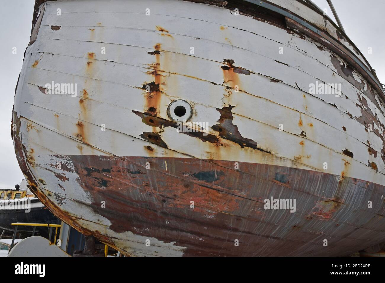 Damage To The Hull High Resolution Stock Photography and Images - Alamy