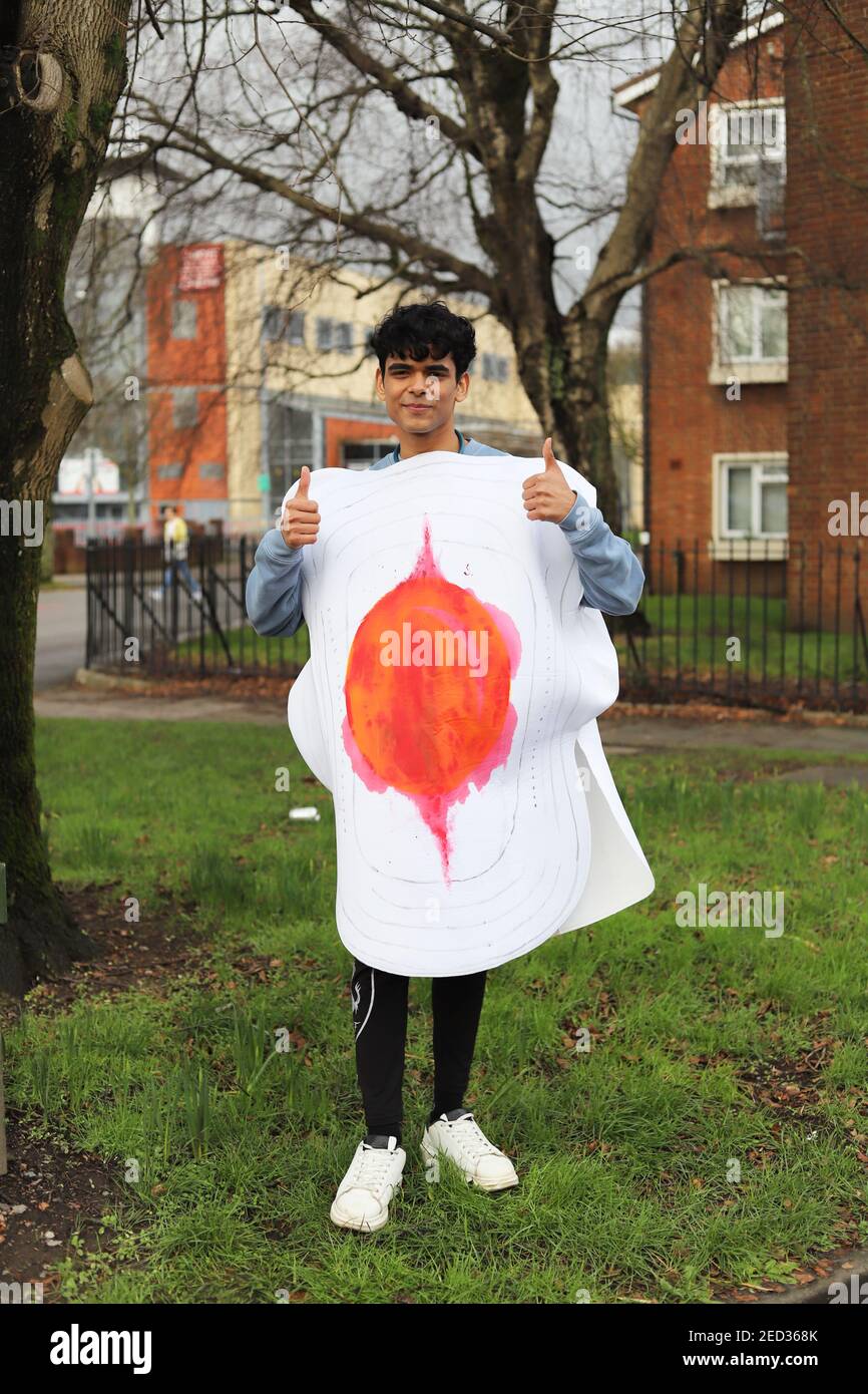 CARDIFF, UNITED KINGDOM. FEBRUARY 3RD 2021. Shreshth Goel, a 19 year ...