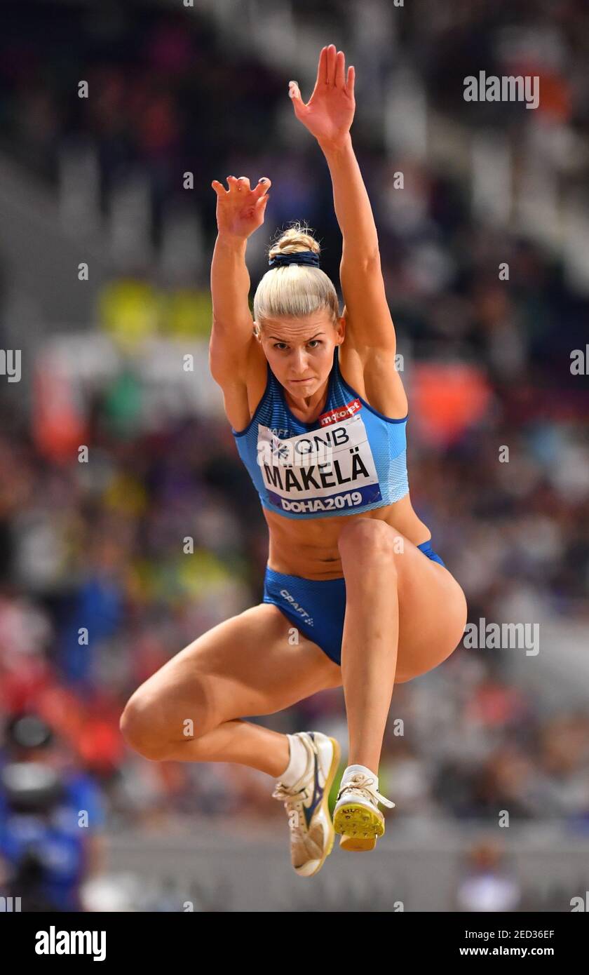Triple jump doha 2019 hi-res stock photography and images - Alamy
