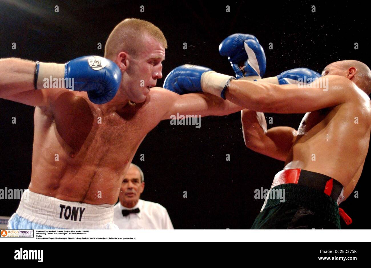 International super middleweight contest hi-res stock photography and ...