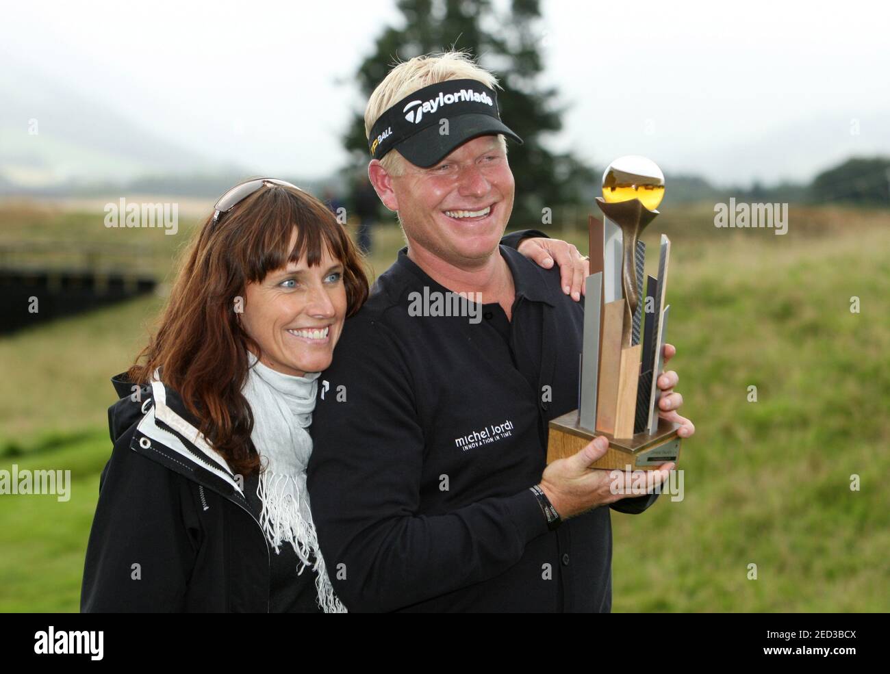 Swedens peter hedblom celebrates winning johnnie walker championships ...