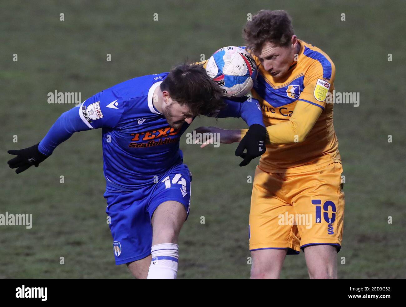 Colchester uniteds noah chilvers hi-res stock photography and images ...