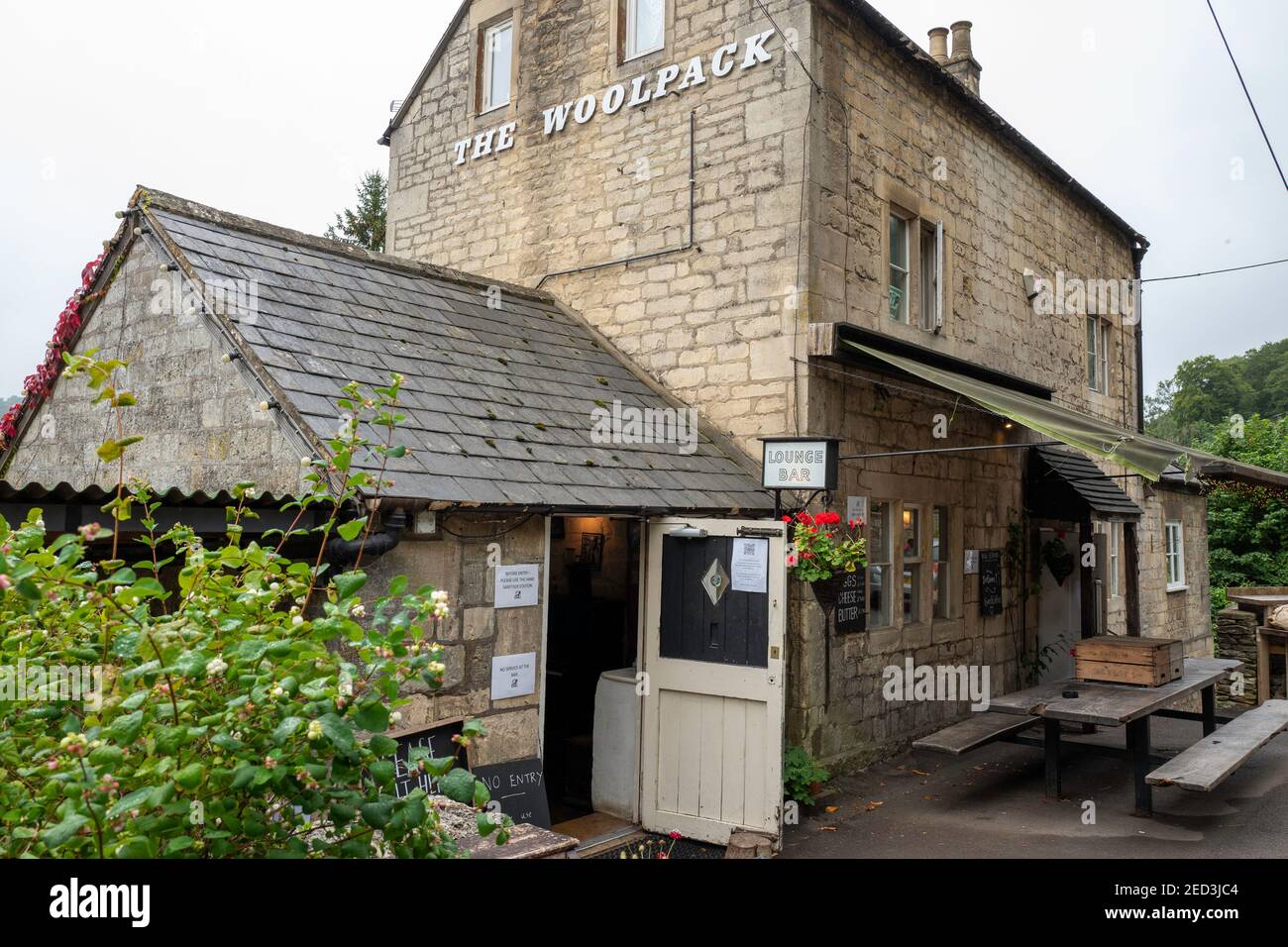 The Woolpack Public House, Slad, Nr Stroud, Gloucestershire. UK. The ...