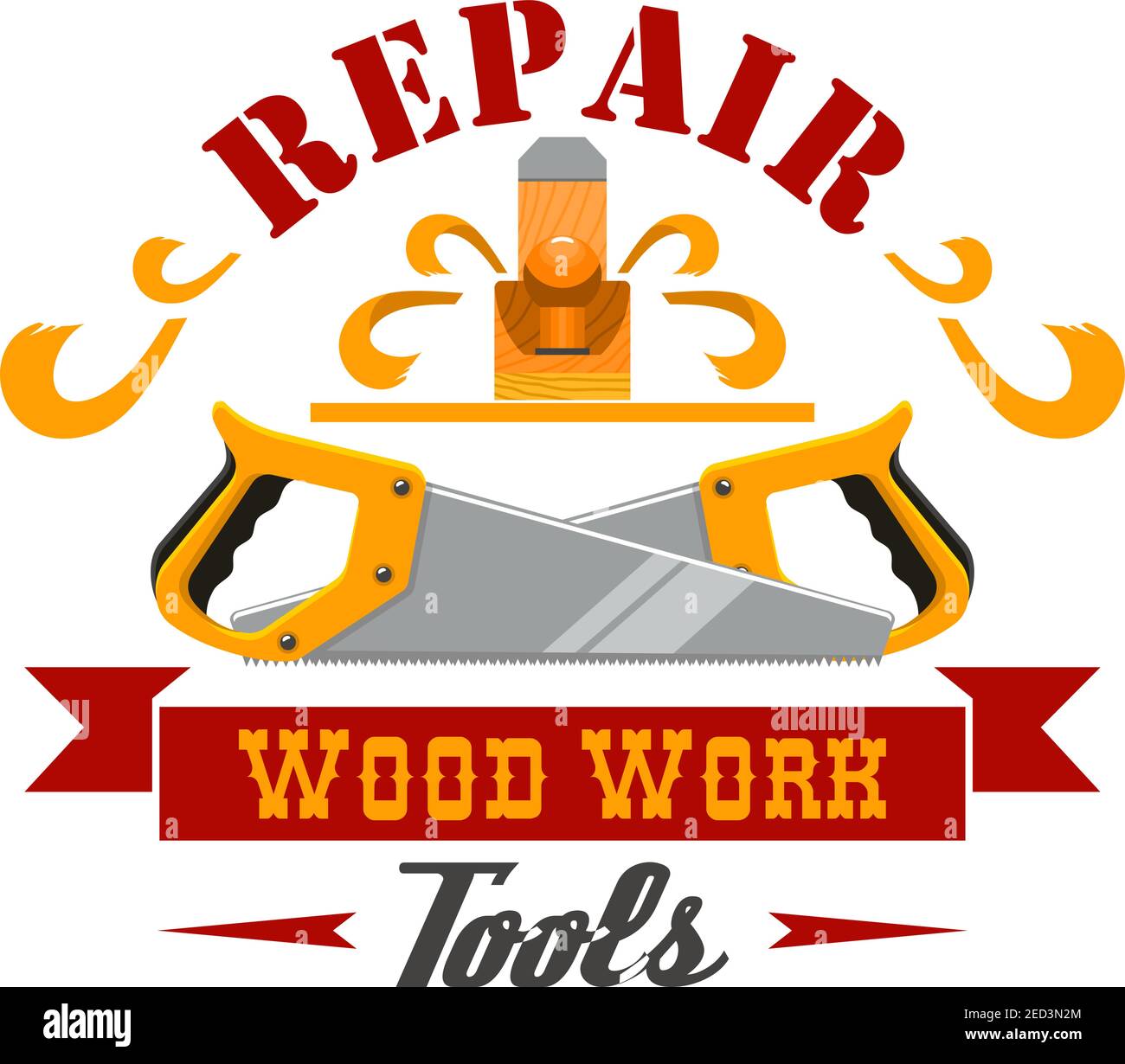 Wood Shop Tools Symbol