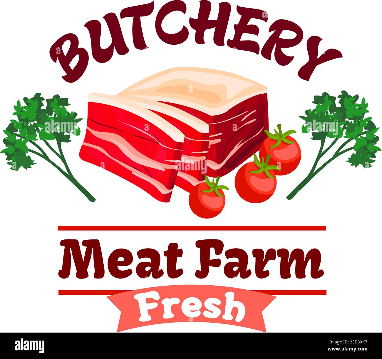 Farm Raised Meat Label