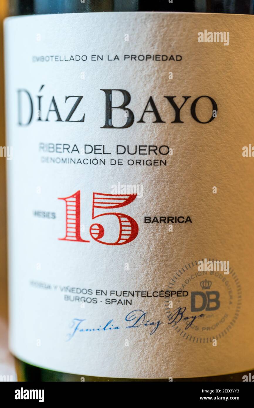 Spanish Drink Labels