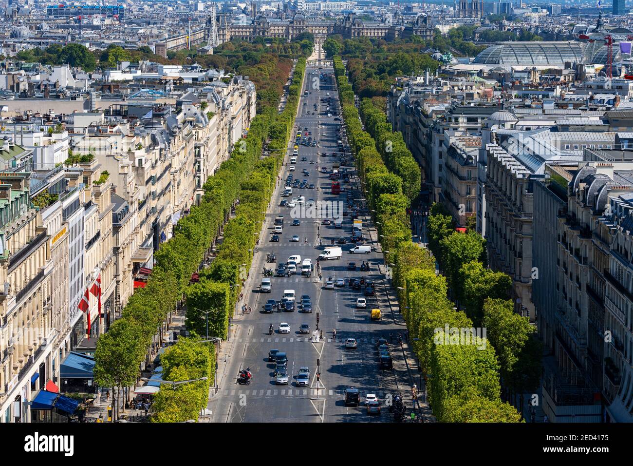 Champs elysees france hi-res stock photography and images - Alamy