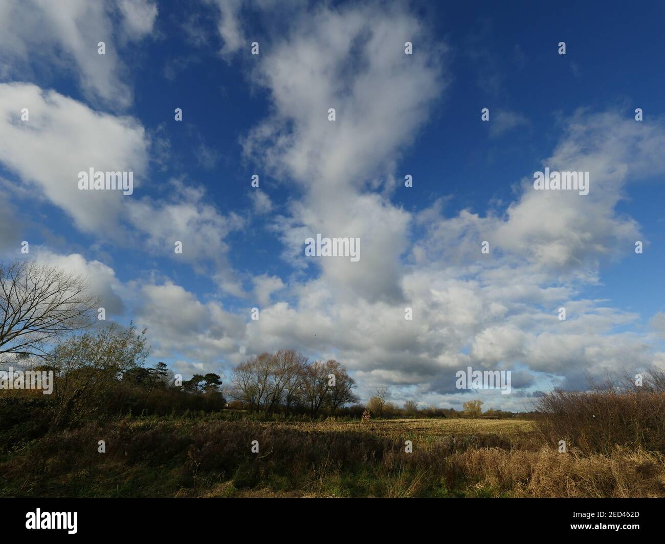 Beautiful english countryside in the autumn hi-res stock photography ...
