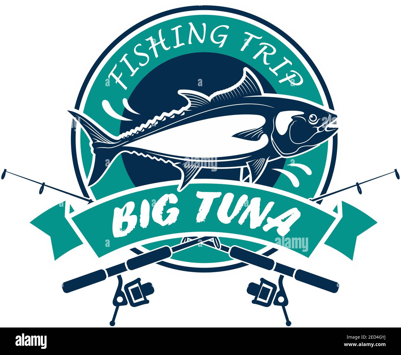 Tuna rods Stock Vector Images - Alamy