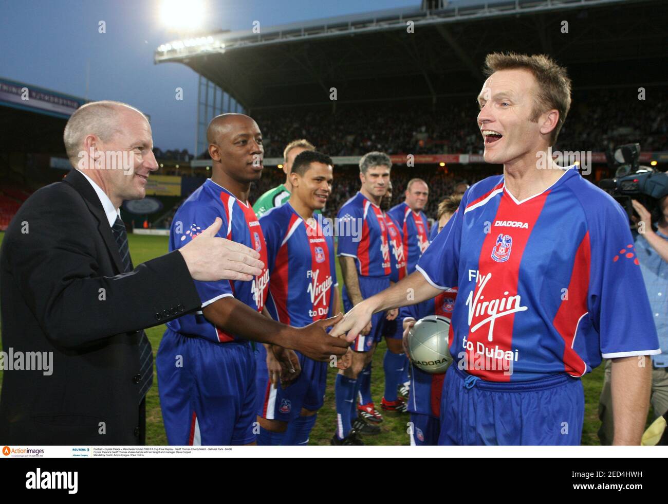 Crystal palace v manchester united fa cup final 1990 hi-res stock ...