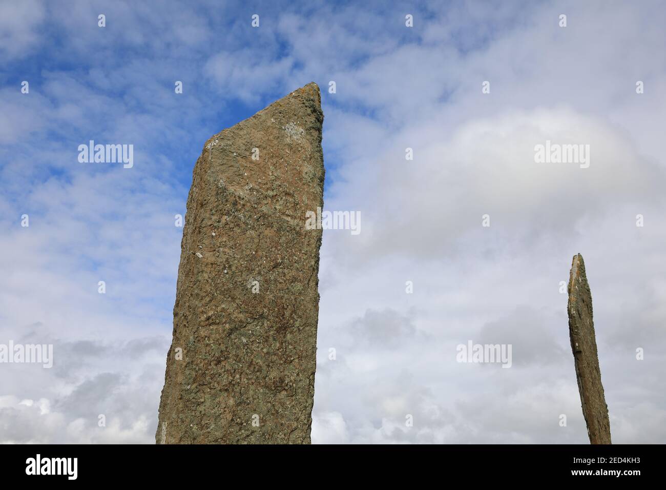 The Neolithic Ring of Brodgar Stone Circle Orkney Scotland Stock Photo ...