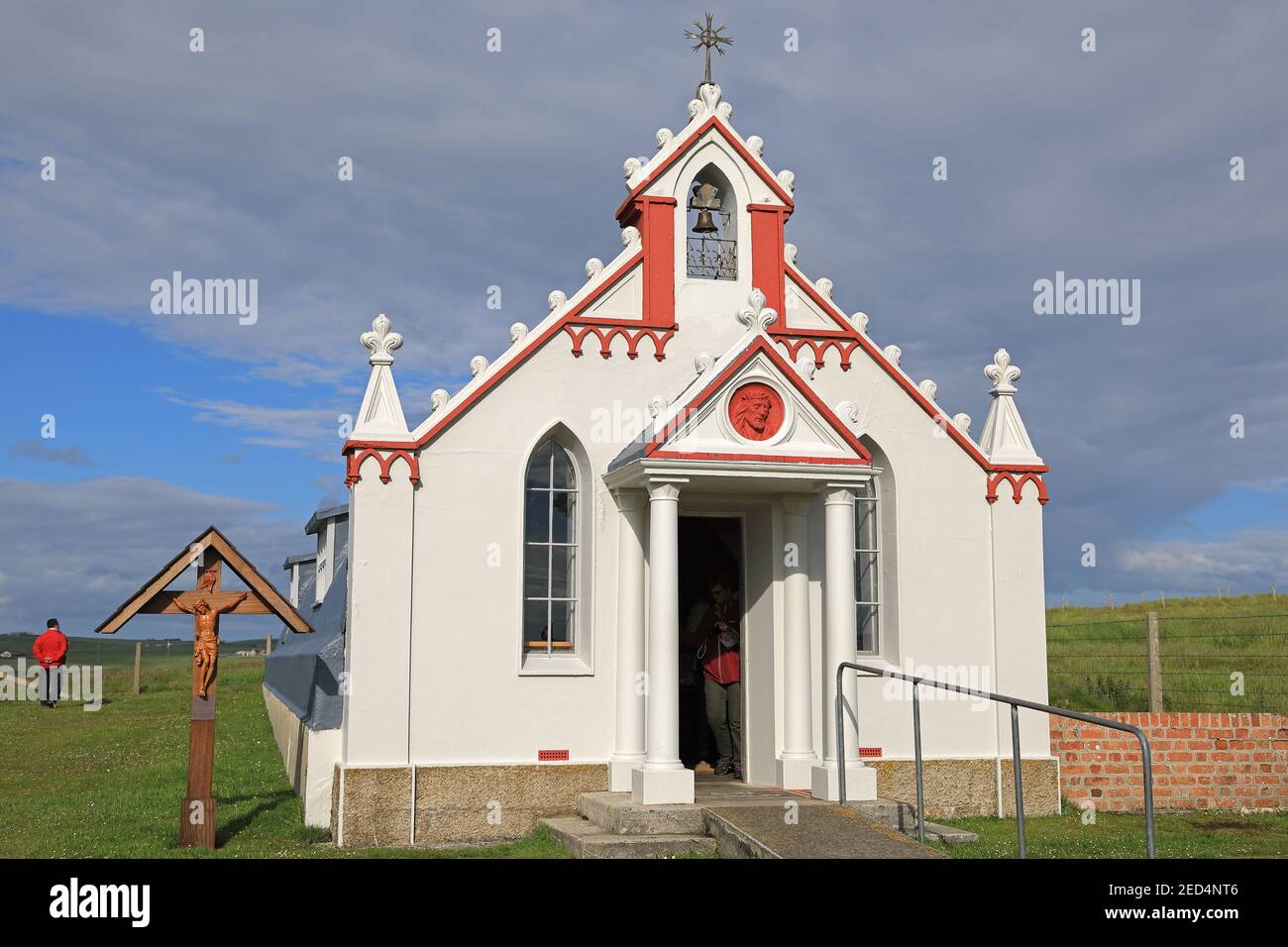 The Italian Chapel on Lamb Holm in Orkney Scotland Stock Photo - Alamy