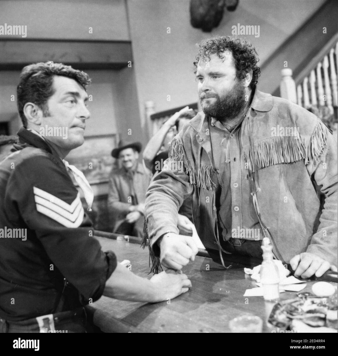 DEAN MARTIN on set candid during filming of SERGEANTS 3 / SERGEANTS ...
