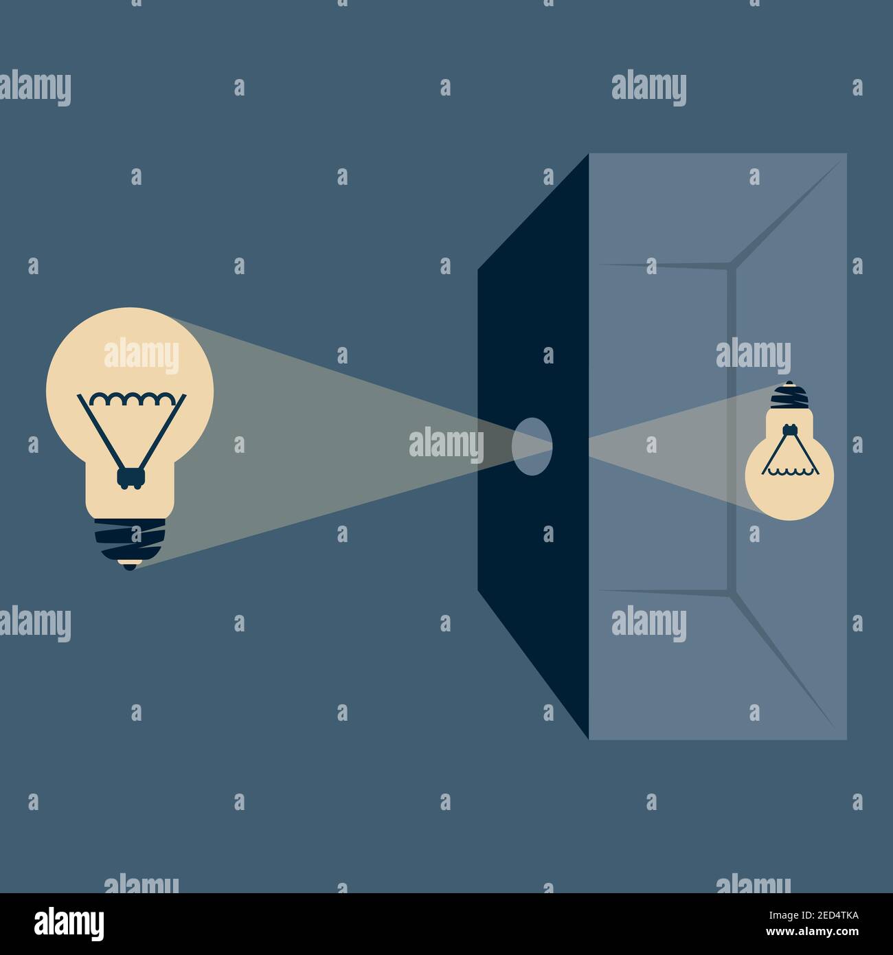 camera obscura in a realistic style. vector Stock Vector Image & Art ...
