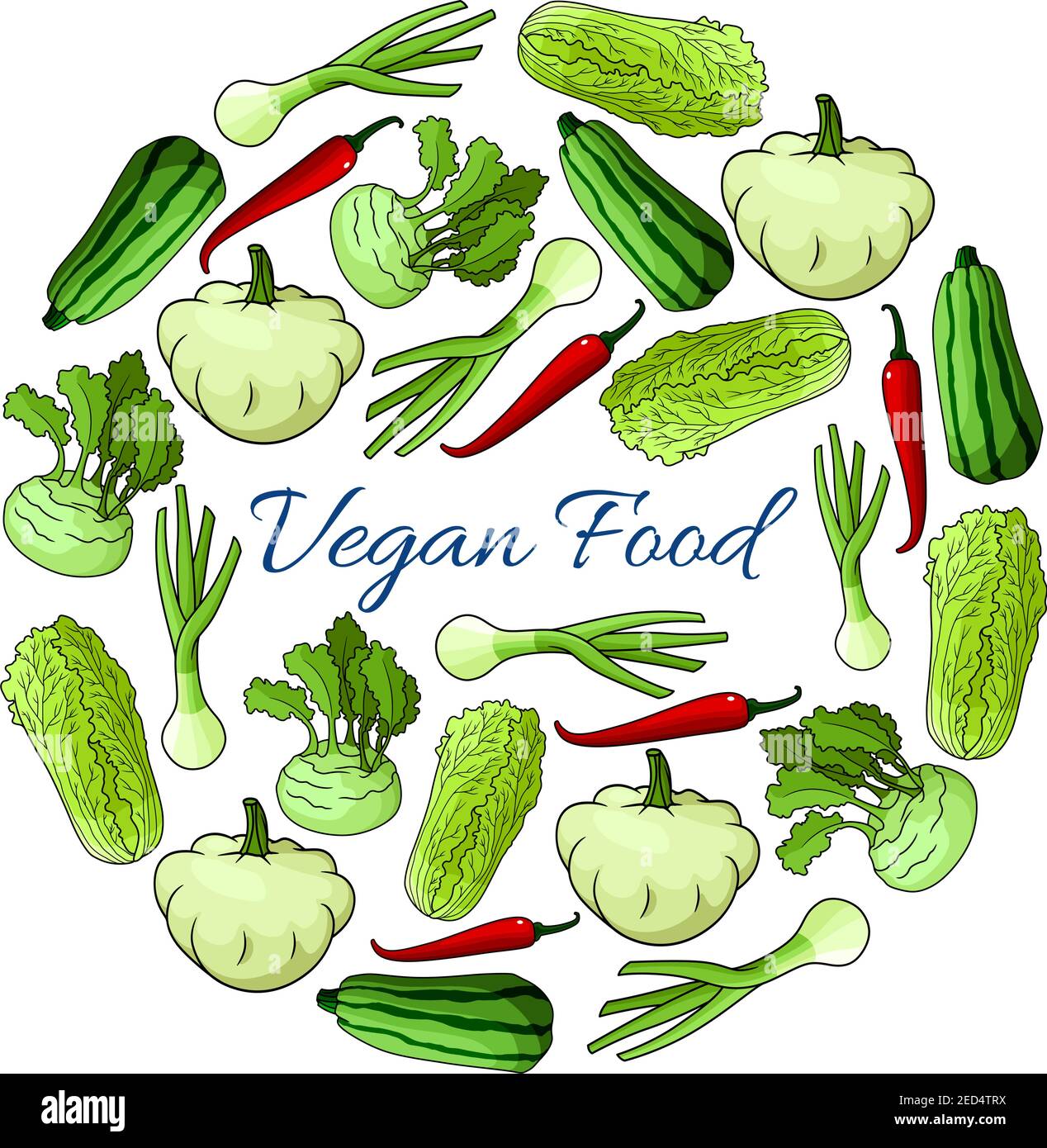 Veggies poster. Vegan organic vegetables nutrition food. Greens of ...