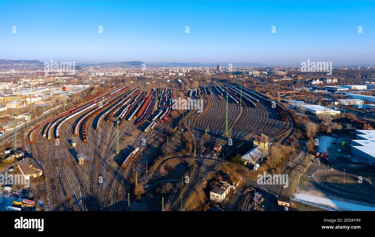 Marshalling yard hi-res stock photography and images - Alamy