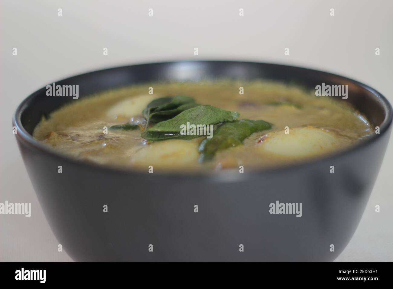 Kerala style Egg Curry With Coconut Milk, also known as Nadan Mutta ...