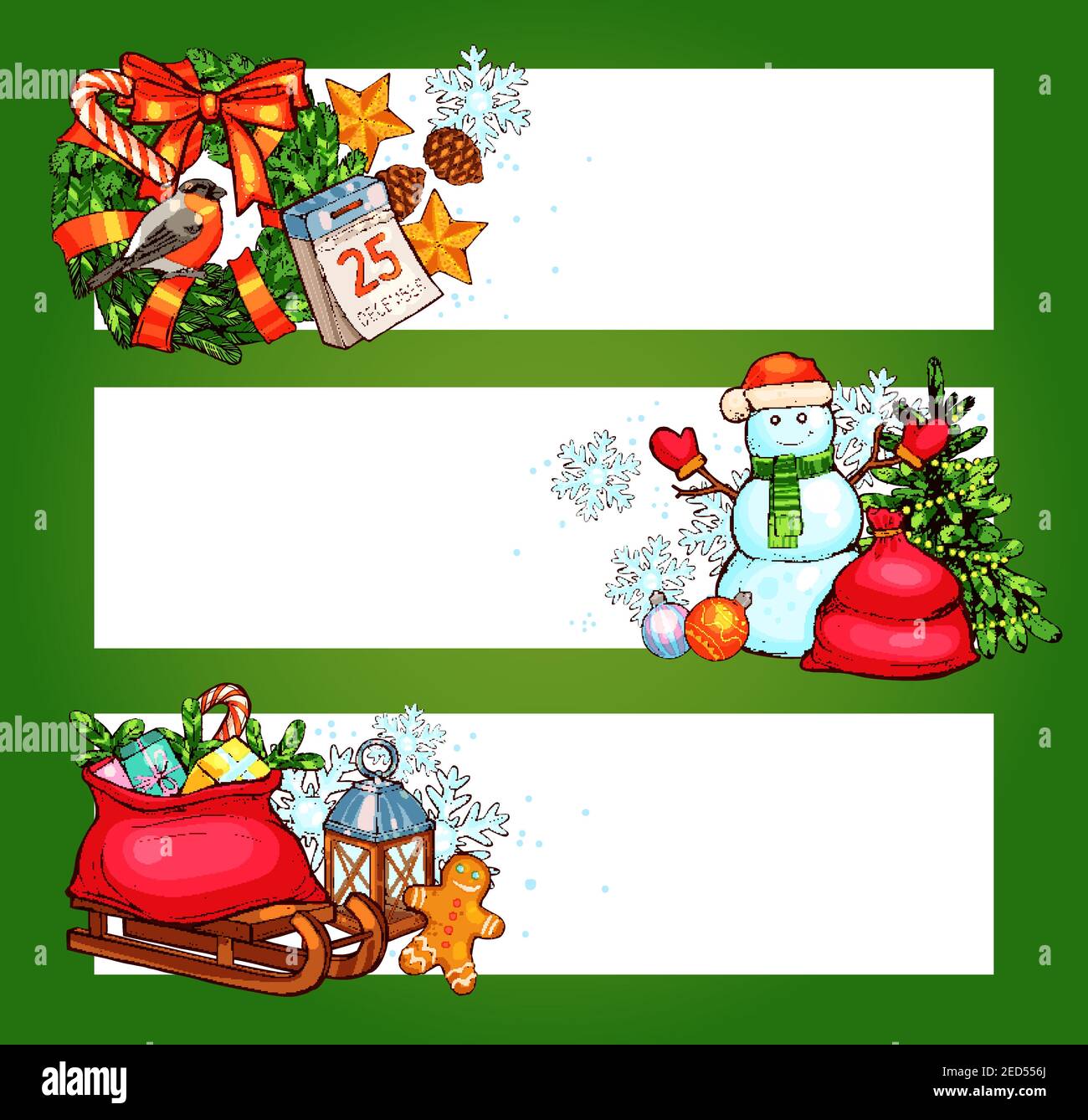 Gingerbread man border Stock Vector Images - Alamy