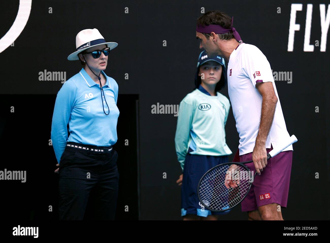 Tennis line umpire hi-res stock photography and images - Alamy